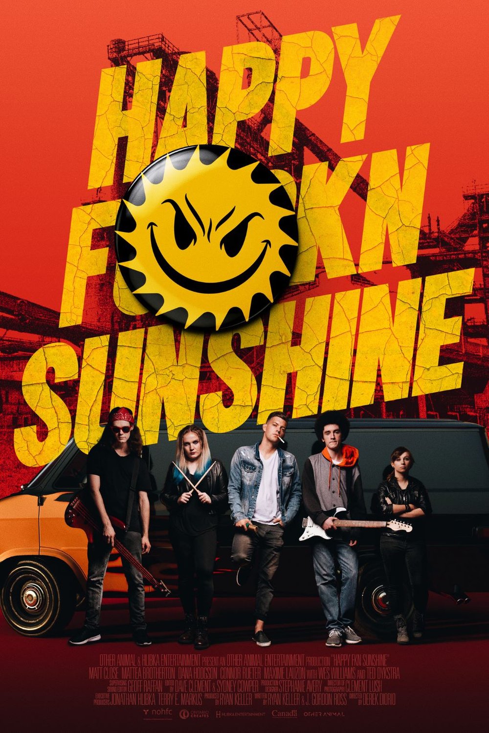 Happy Fkn Sunshine (2022) by Derek Diorio