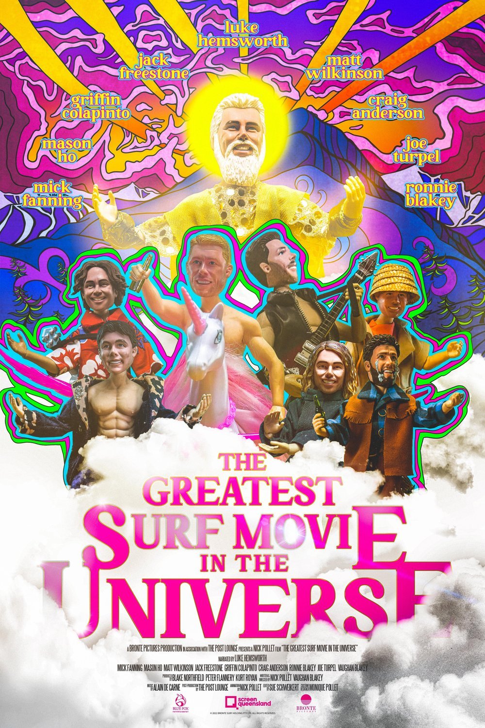 The Greatest Surf Movie in the Universe (2024) par Vaughan Blakey, Nick ...