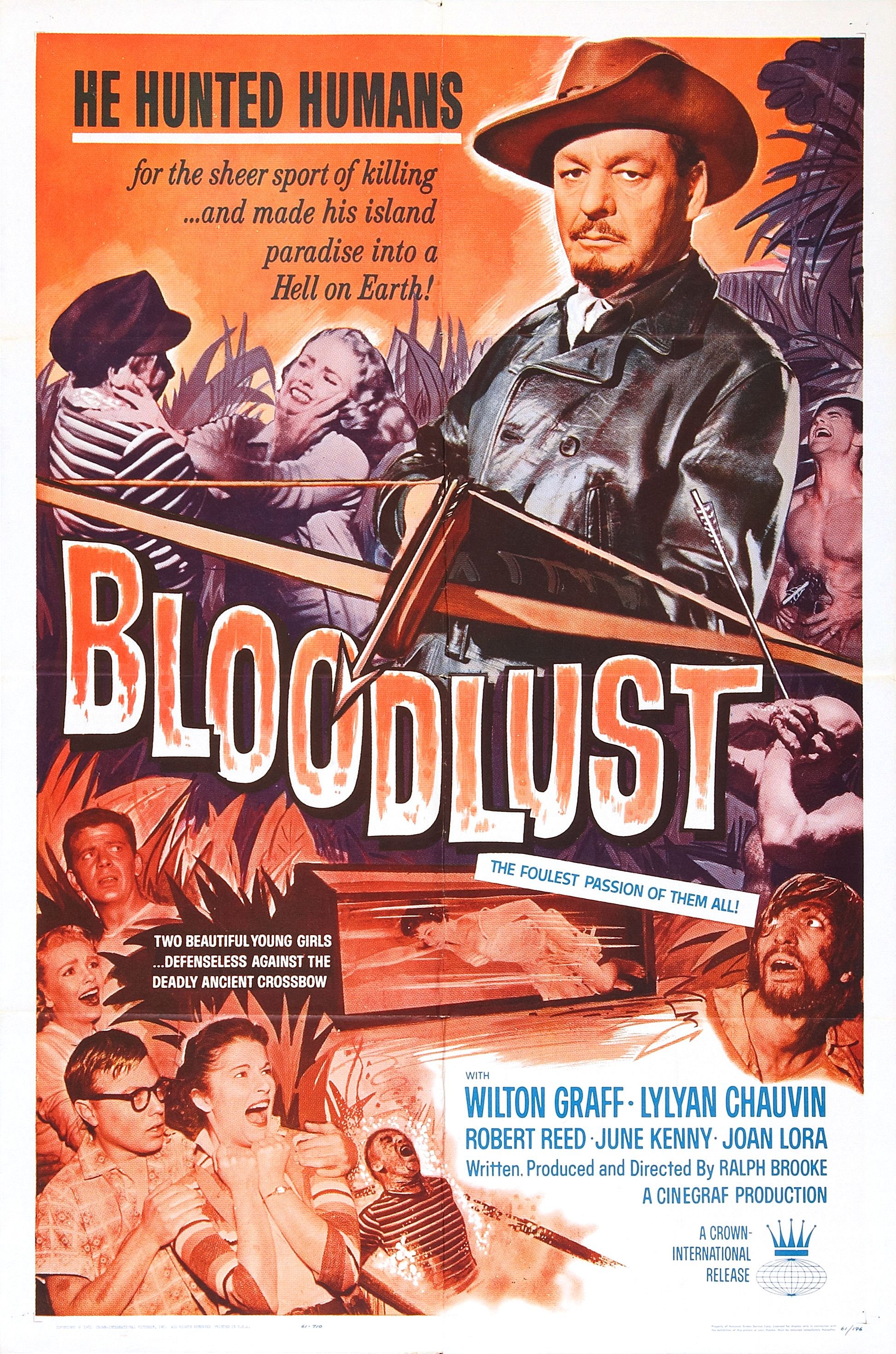 Bloodlust! [1961] par Ralph Brooke