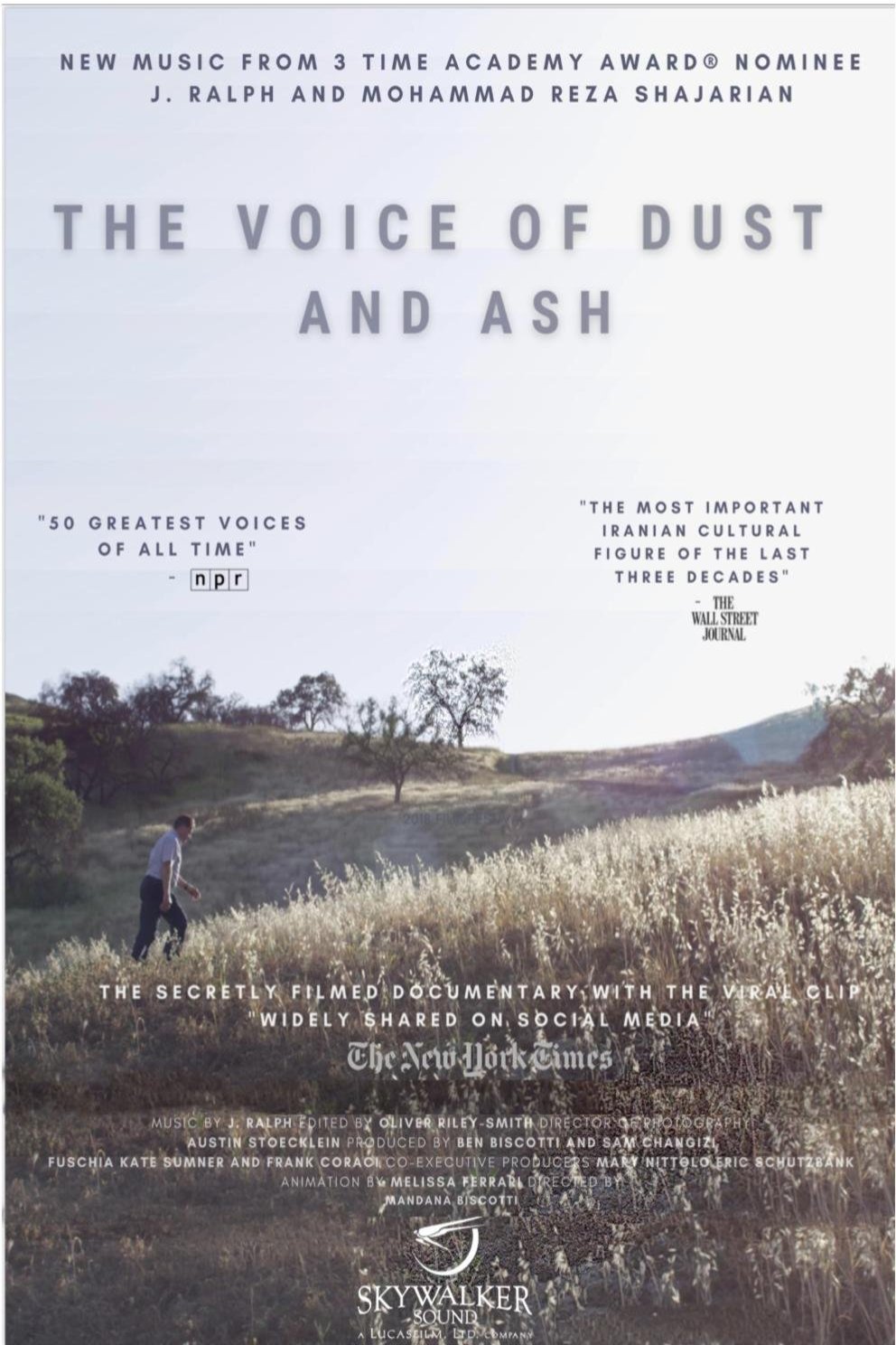 The Voice of Dust and Ash (2022) by Mandana Biscotti