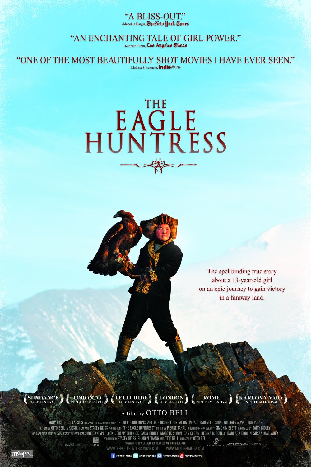 The Eagle Huntress (2016) by Otto Bell
