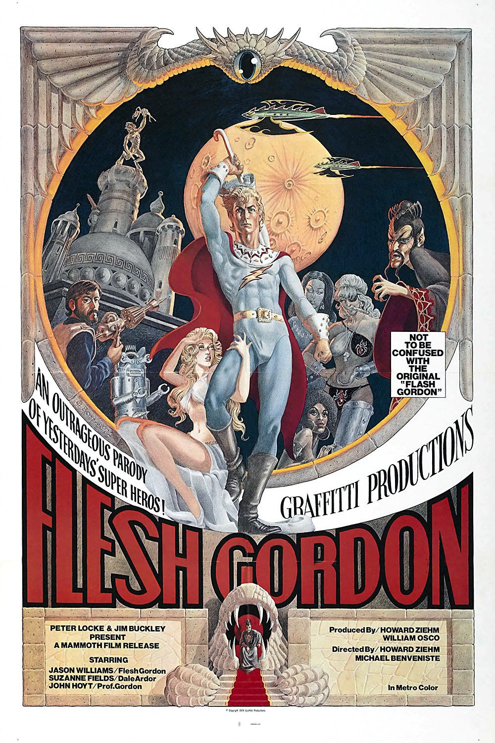 Flesh Gordon (1974) par Michael Benveniste, Howard Ziehm