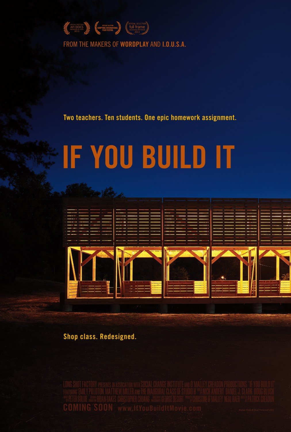 If You Build It [2013] par Patrick Creadon